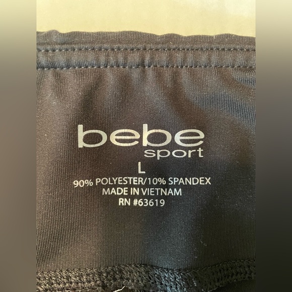 bebe | Pants & Jumpsuits | Bebe Sport Capri Workout Yoga Pants | Poshmark